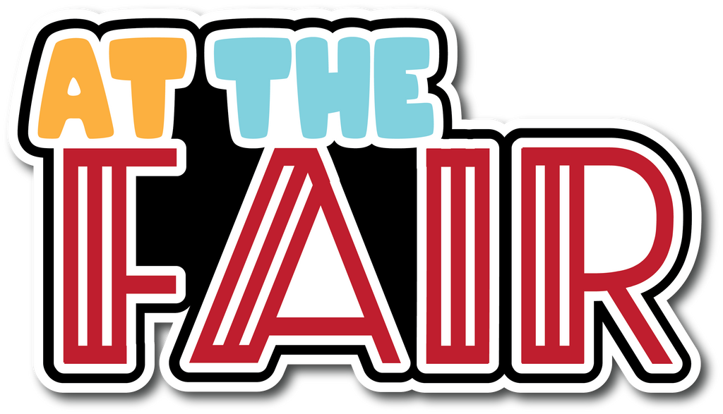 At the Fair - Scrapbook Page Title Sticker – Autumn's Crafty Corner