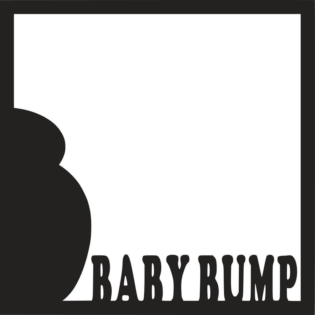 Baby Bump - Scrapbook Page Overlay – Autumn's Crafty Corner
