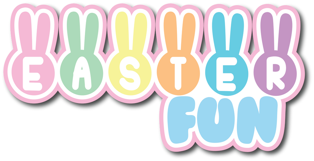 Easter Fun - Scrapbook Page Title Sticker – Autumn's Crafty Corner