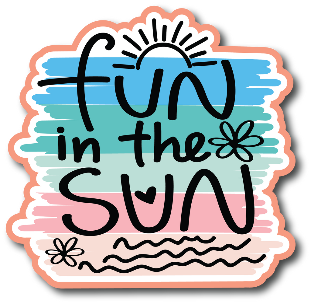 Fun in the Sun - Scrapbook Page Title Sticker – Autumn's Crafty Corner