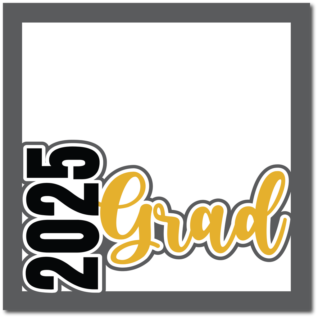 2025 Grad - Printed Premade Scrapbook Page 12x12 Layout – Autumn's ...