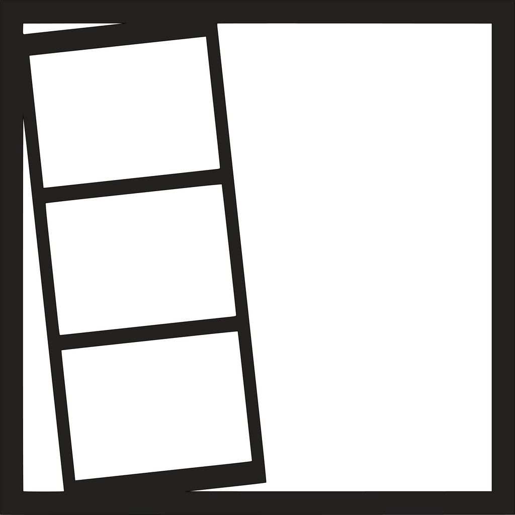 3 Slanted Frames - Scrapbook Page Overlay – Autumn's Crafty Corner