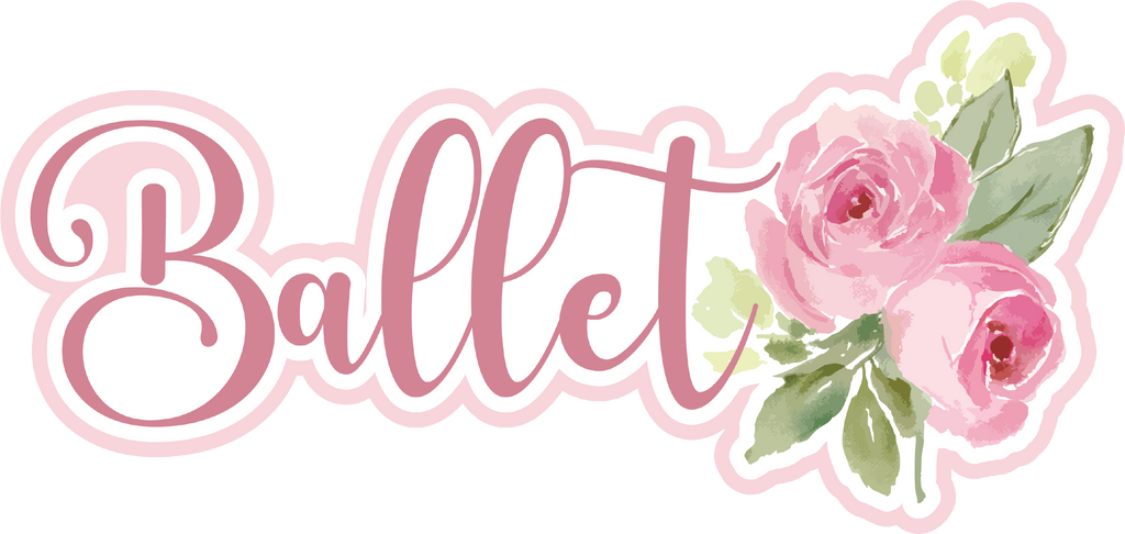 Ballet - Scrapbook Single Page Kit – Autumn's Crafty Corner