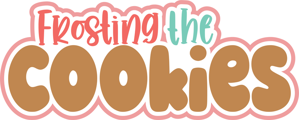 Frosting the Cookies - Scrapbook Page Title Sticker – Autumn's Crafty ...