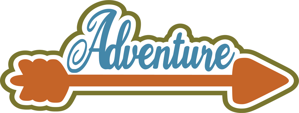 Adventure - Scrapbook Page Title Die Cut – Autumn's Crafty Corner