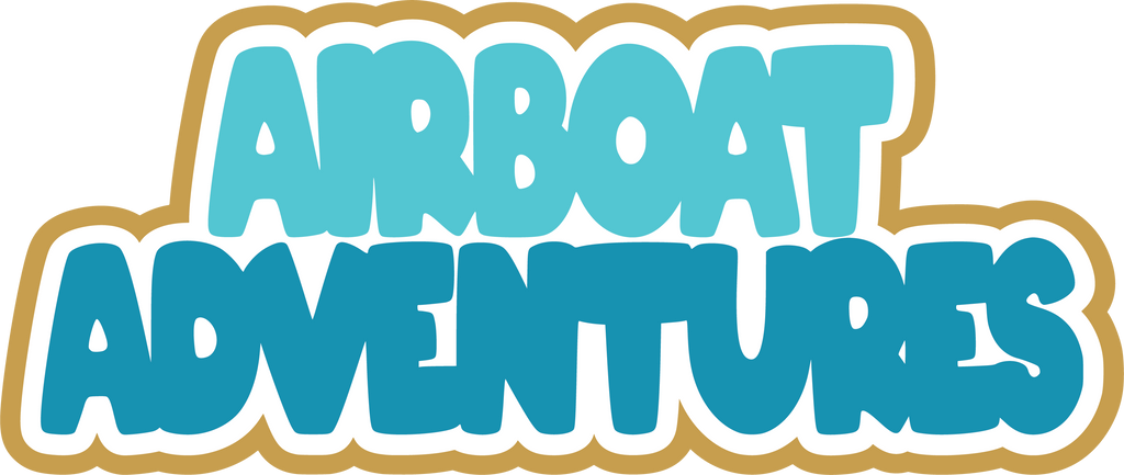Airboat Adventures - Scrapbook Page Title Die Cut – Autumn's Crafty Corner