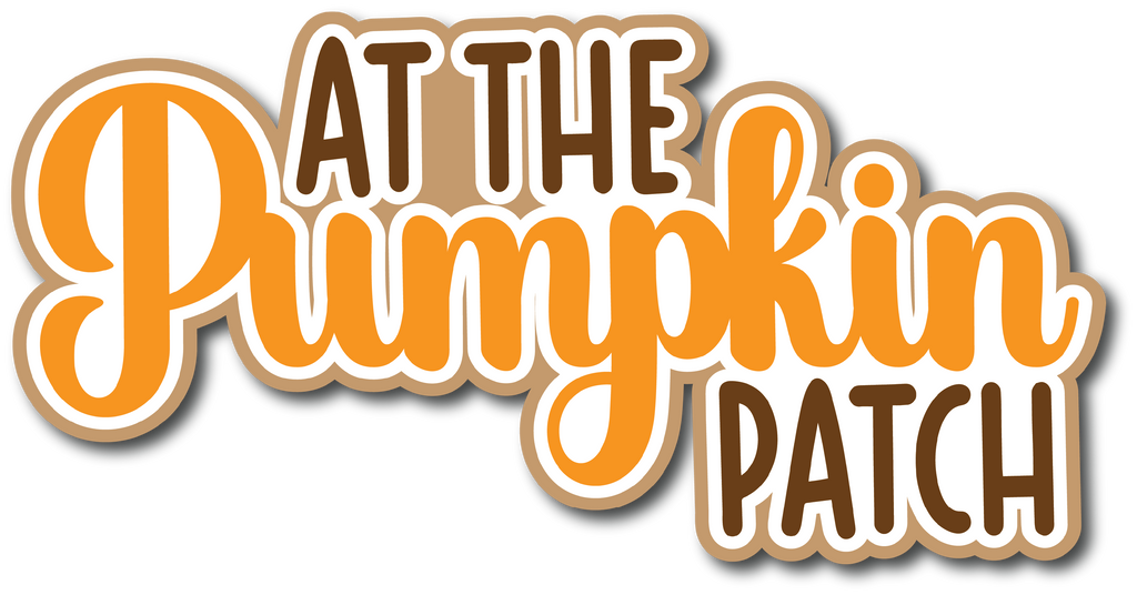 At the Pumpkin Patch - Scrapbook Page Title Sticker – Autumn's Crafty ...