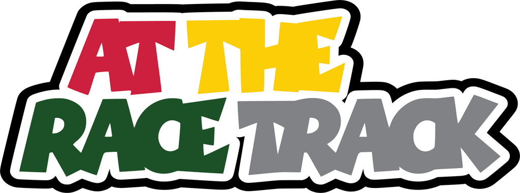 At the Race Track - Scrapbook Page Title Sticker – Autumn's Crafty Corner