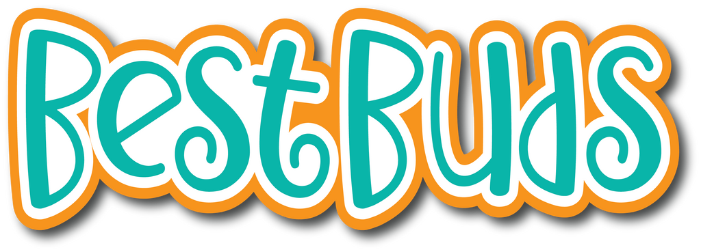 Best Buds - Scrapbook Page Title Sticker – Autumn's Crafty Corner