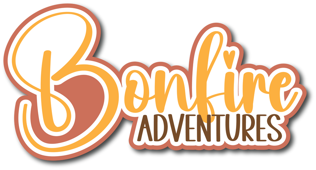 Bonfire Adventures - Scrapbook Page Title Sticker – Autumn's Crafty Corner