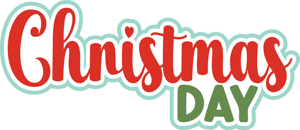 Christmas Day - Scrapbook Page Title Sticker – Autumn's Crafty Corner