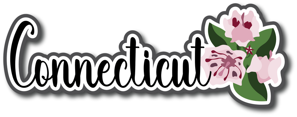 Connecticut - Scrapbook Page Title Sticker – Autumn's Crafty Corner