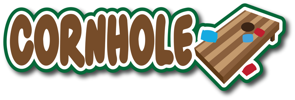 Cornhole - Scrapbook Page Title Sticker – Autumn's Crafty Corner