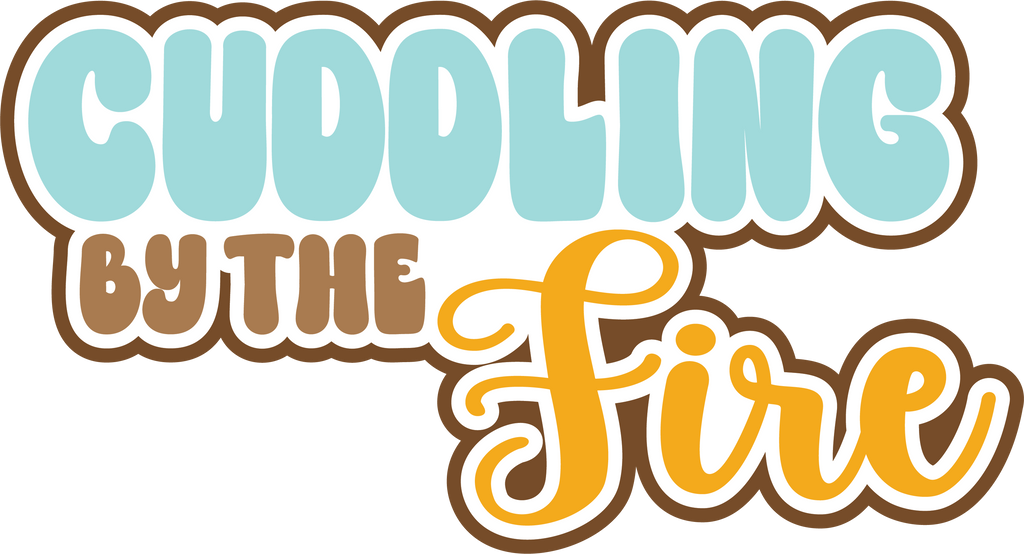 Cuddling by the Fire - Digital Cut File - SVG - INSTANT DOWNLOAD ...