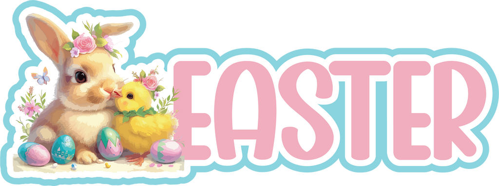 Easter - Scrapbook Page Title Sticker – Autumn's Crafty Corner