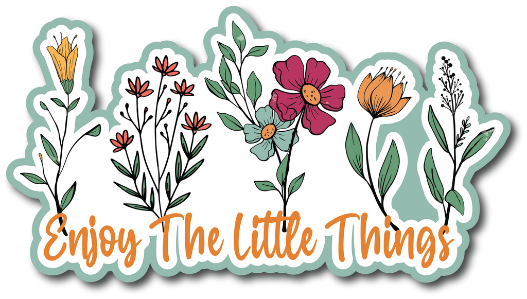 Enjoy the Little Things - Scrapbook Page Title Sticker – Autumn's ...