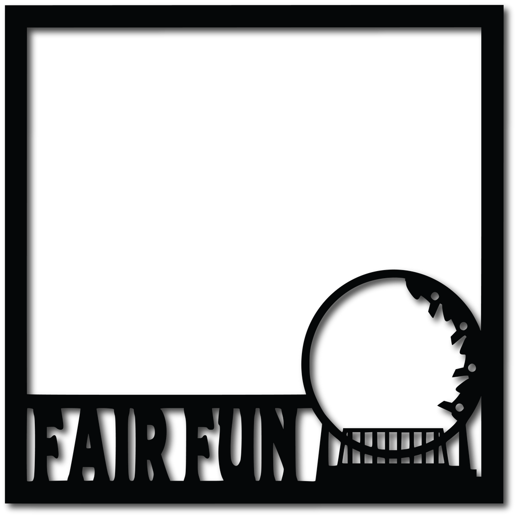 Fair Fun - Scrapbook Overlay - Digital Cut File - SVG - INSTANT DOWNLO ...