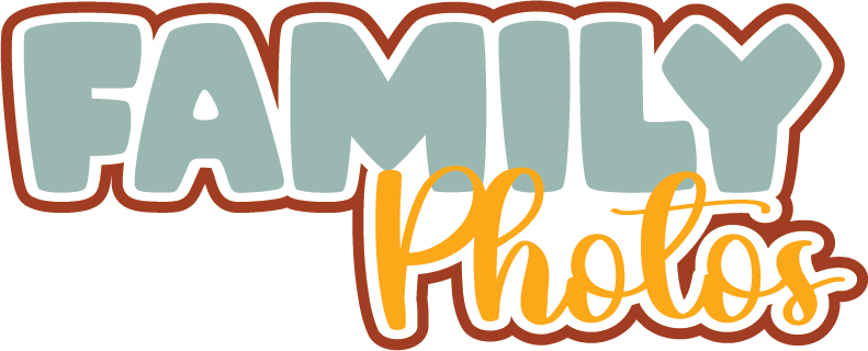 Family Photos - Scrapbook Page Title Sticker – Autumn's Crafty Corner