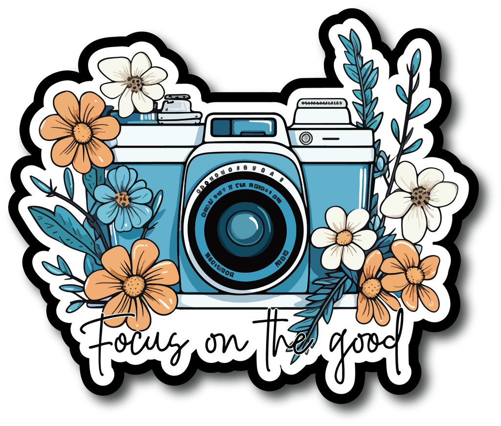 Focus on the Good - Scrapbook Page Title Sticker – Autumn's Crafty Corner