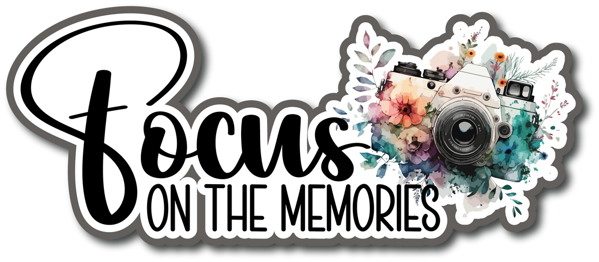 Selfie Time - Scrapbook Page Title Sticker – Autumn's Crafty Corner