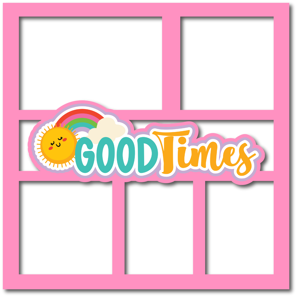 Good Times - Scrapbook Page Layered Overlay Kit – Autumn's Crafty Corner