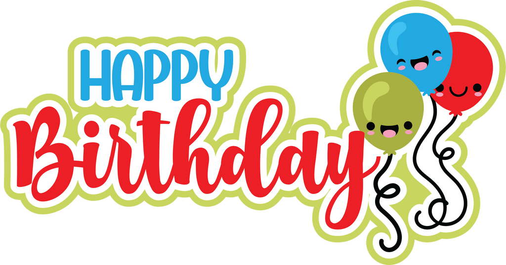 Happy Birthday - Scrapbook Page Title Sticker – Autumn's Crafty Corner