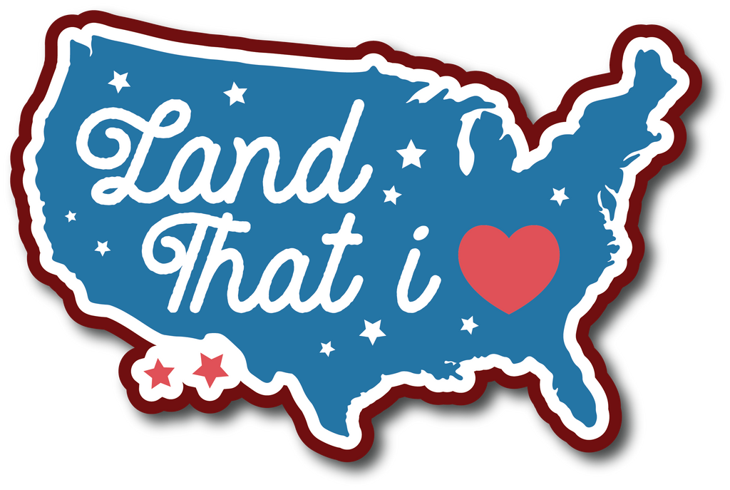 Land That I Love - Scrapbook Page Title Sticker – Autumn's Crafty Corner