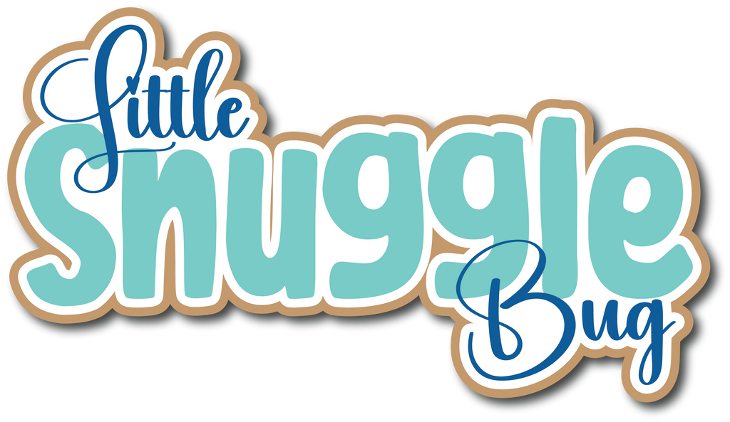 Little Snuggle Bug - Scrapbook Page Title Sticker – Autumn's Crafty Corner