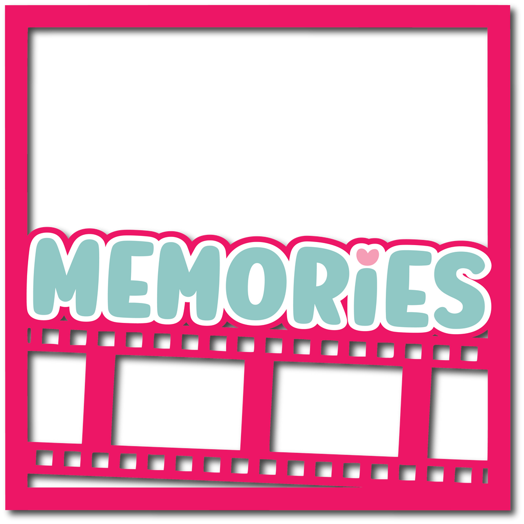 Memories - Film Strip - Layered Overlay - Digital Cut File - SVG - INS ...