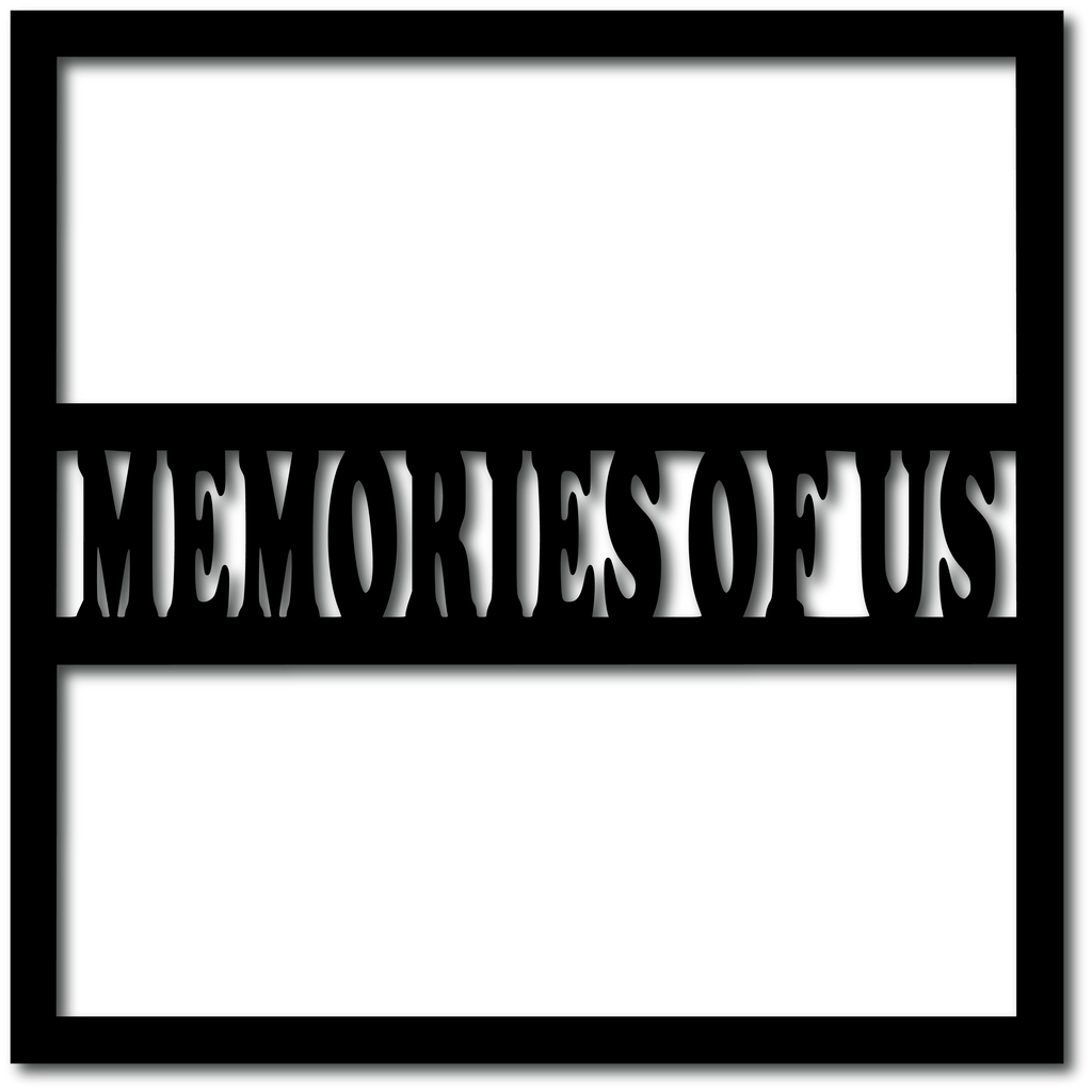 Memories of Us - Scrapbook Overlay - Digital Cut File - SVG - INSTANT ...