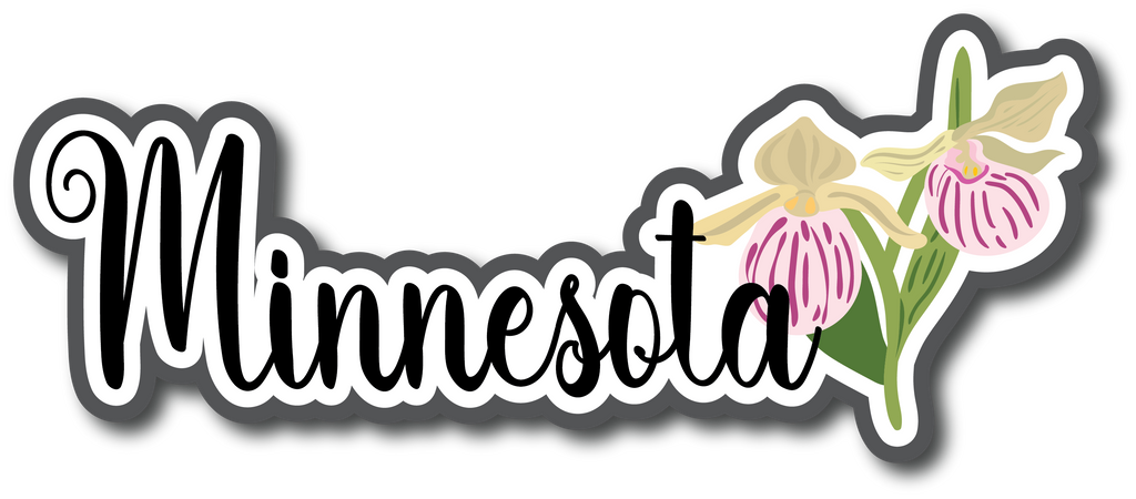 Minnesota - Scrapbook Page Title Sticker – Autumn's Crafty Corner