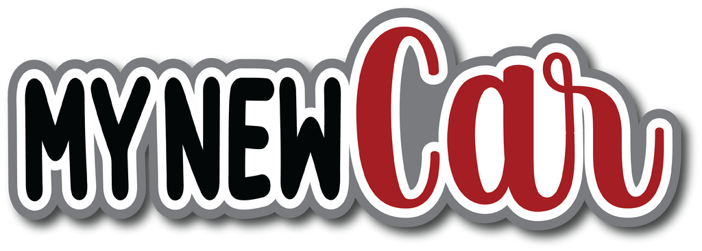 My New Car - Scrapbook Page Title Sticker – Autumn's Crafty Corner