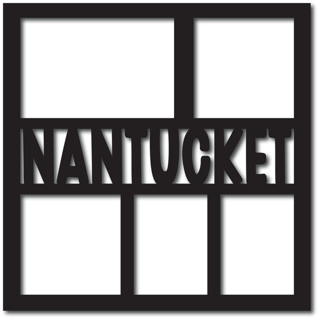 Nantucket - 5 Frames - Digital Cut File - SVG - INSTANT DOWNLOAD ...