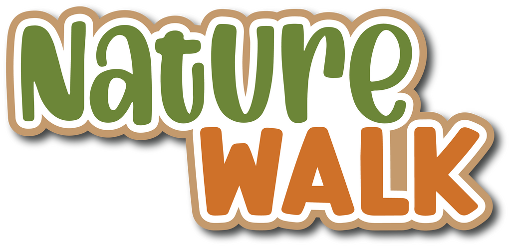 Nature Walk - Scrapbook Page Title Sticker – Autumn's Crafty Corner