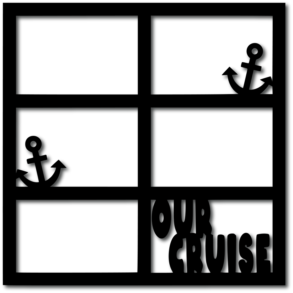 Our Cruise - 6 Frames - Digital Cut File - SVG - INSTANT DOWNLOAD ...