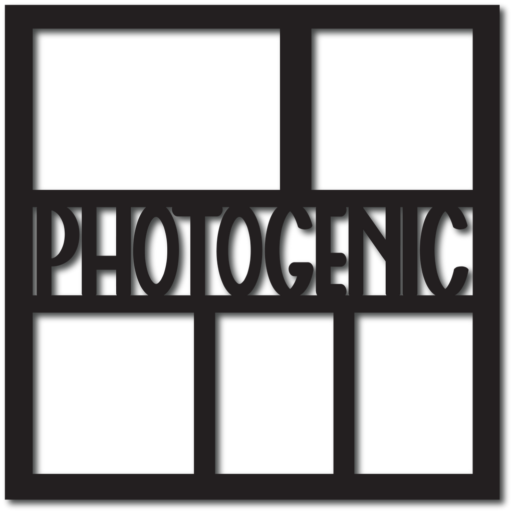 Photogenic - 5 Frames - Digital Cut File - SVG - INSTANT DOWNLOAD ...