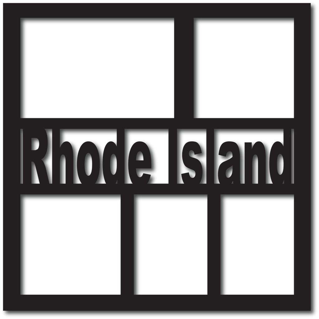 Rhode Island - 5 Frames - Digital Cut File - SVG - INSTANT DOWNLOAD ...