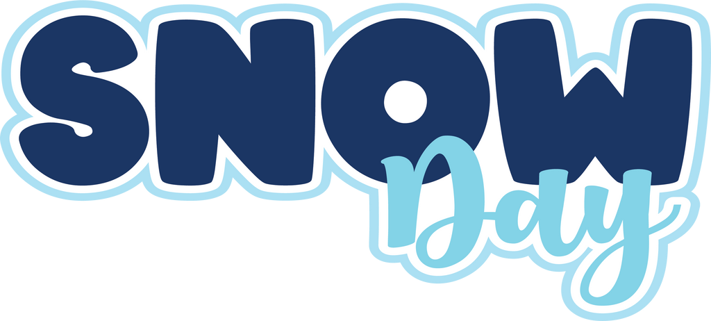 Snow Day - Scrapbook Page Title Die Cut – Autumn's Crafty Corner