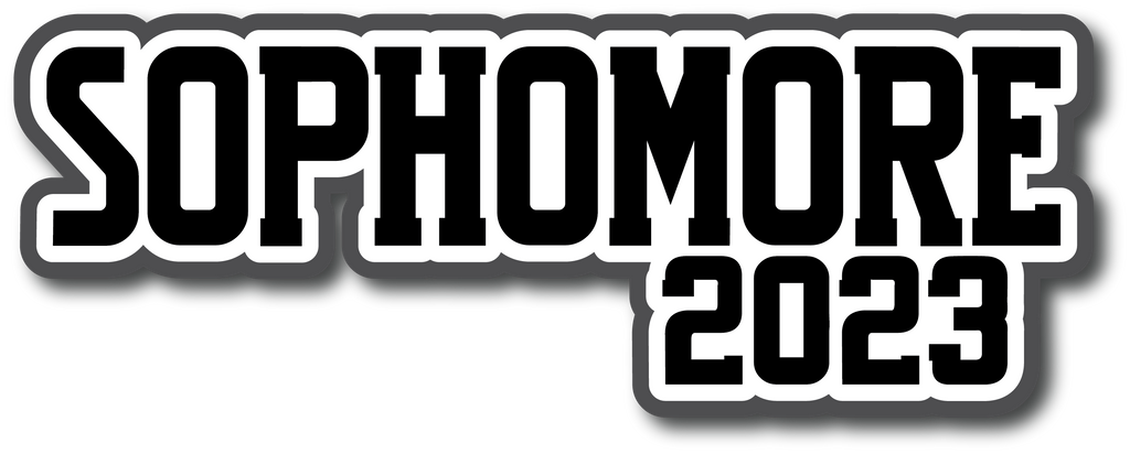 Sophomore 2023 - Scrapbook Page Title Sticker – Autumn's Crafty Corner