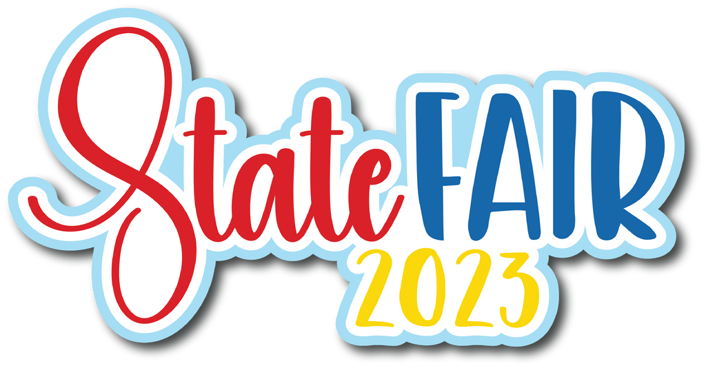 State Fair 2023 - Scrapbook Page Title Die Cut – Autumn's Crafty Corner