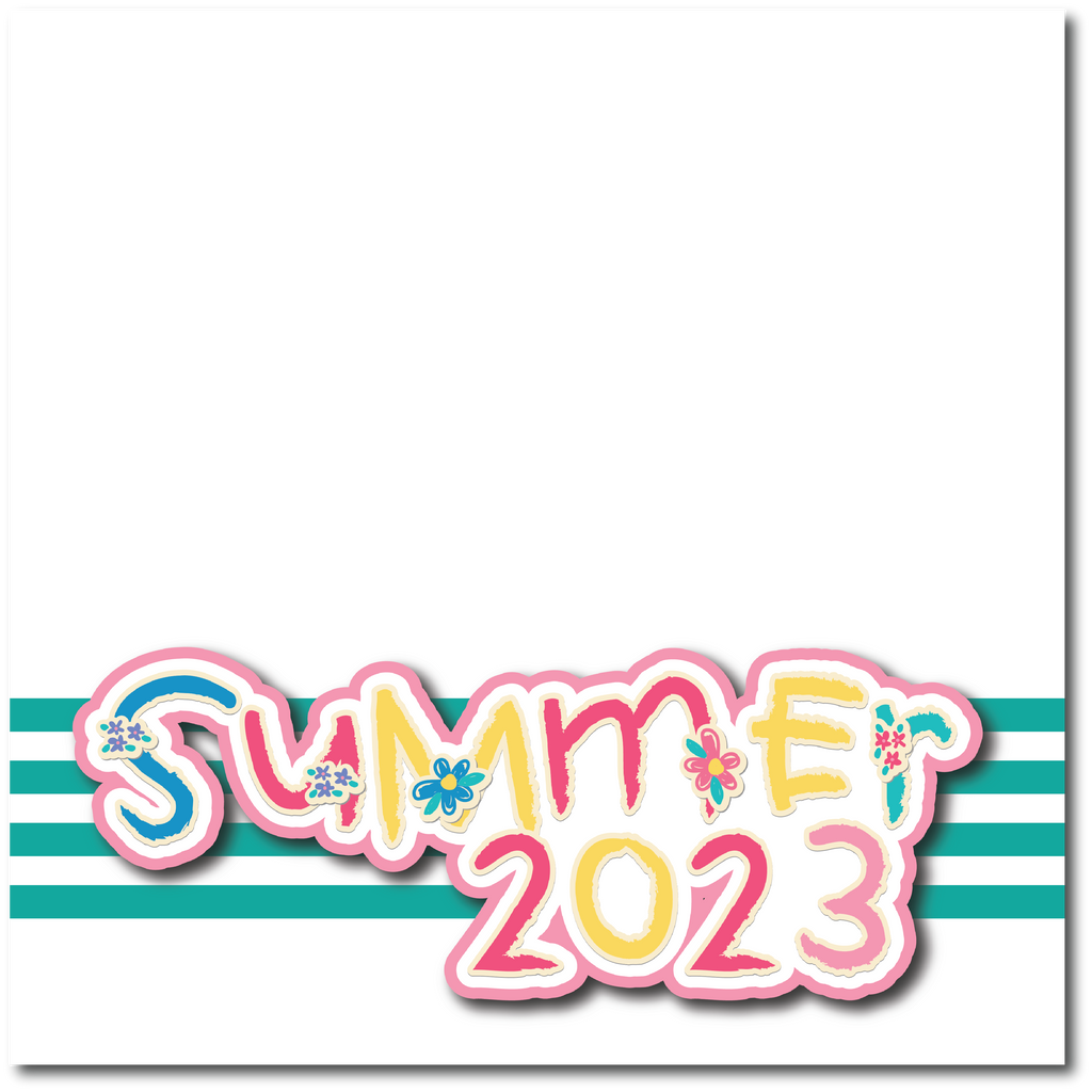 Summer 2023 - Printed Premade Scrapbook Page 12x12 Layout – Autumn's ...