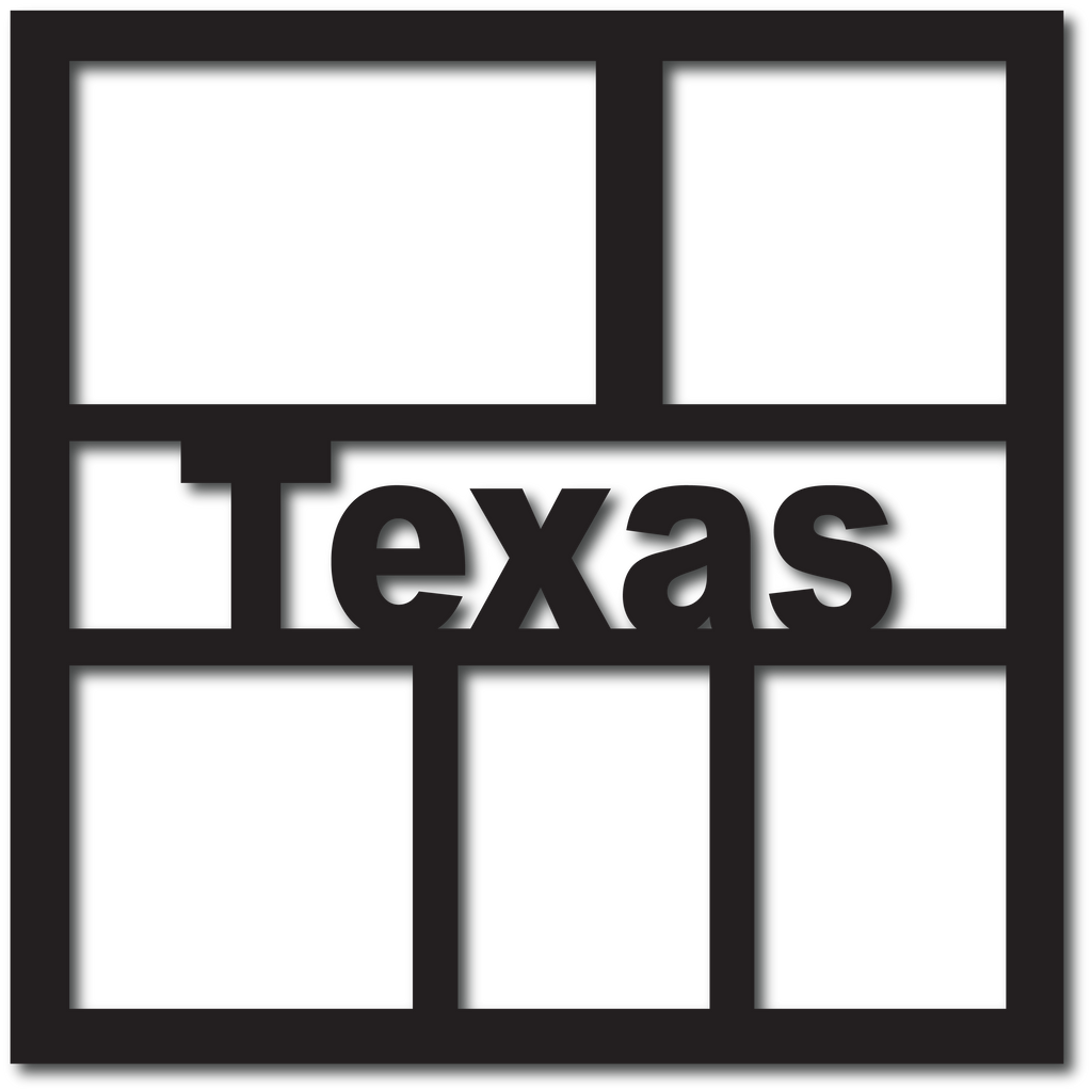 Texas - 5 Frames - Digital Cut File - SVG - INSTANT DOWNLOAD – Autumn's ...