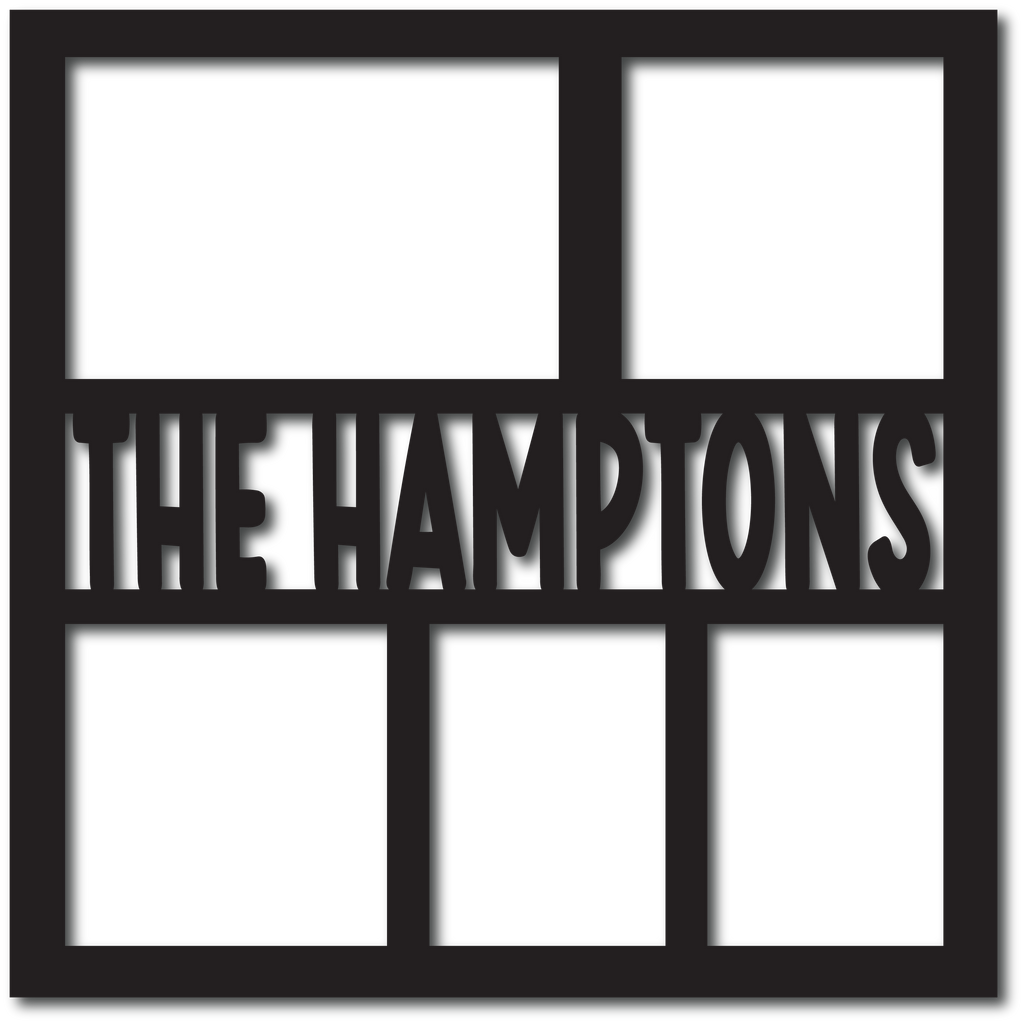 The Hamptons - 5 Frames - Digital Cut File - SVG - INSTANT DOWNLOAD ...