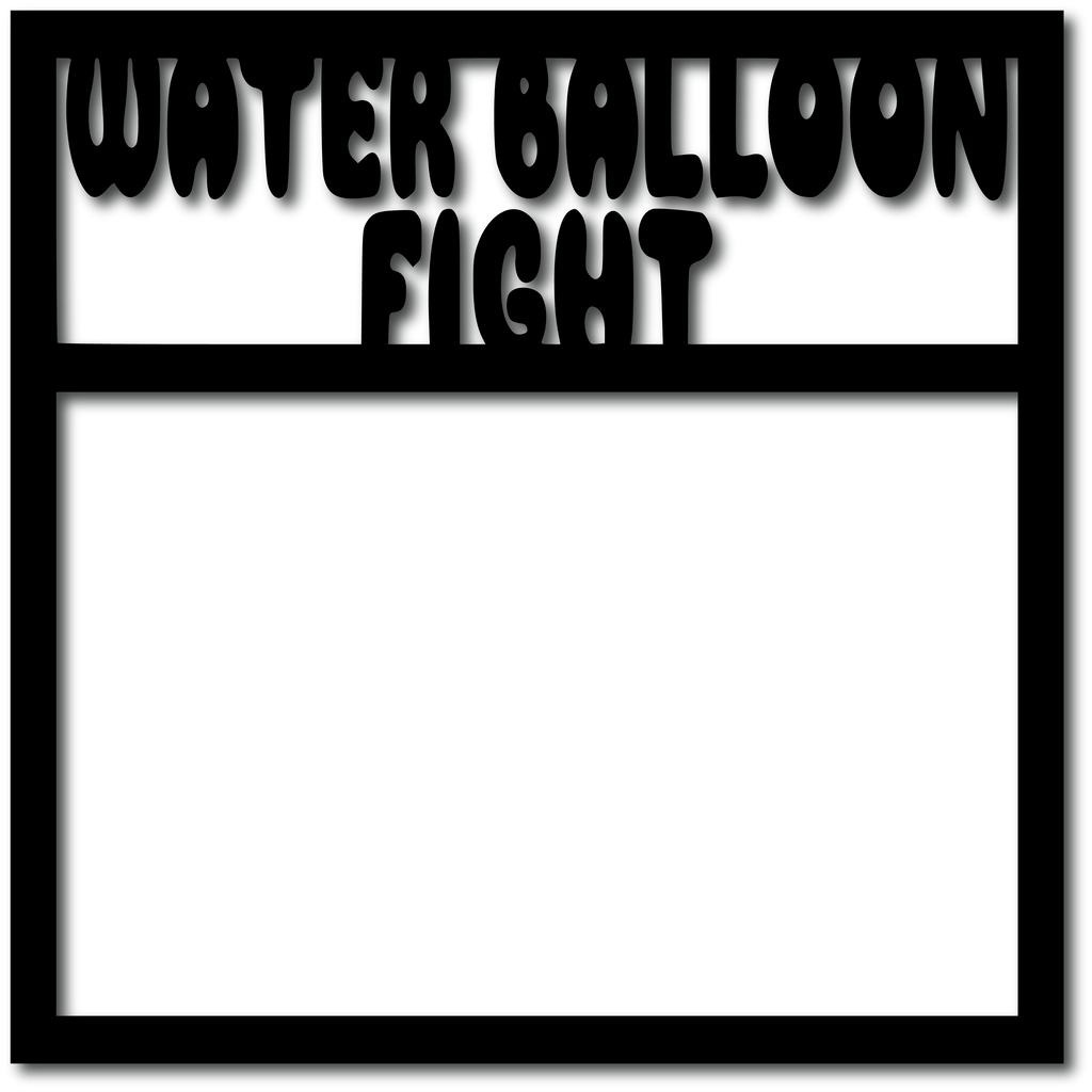 Water Balloon Fight - Digital Cut File - SVG - INSTANT DOWNLOAD ...