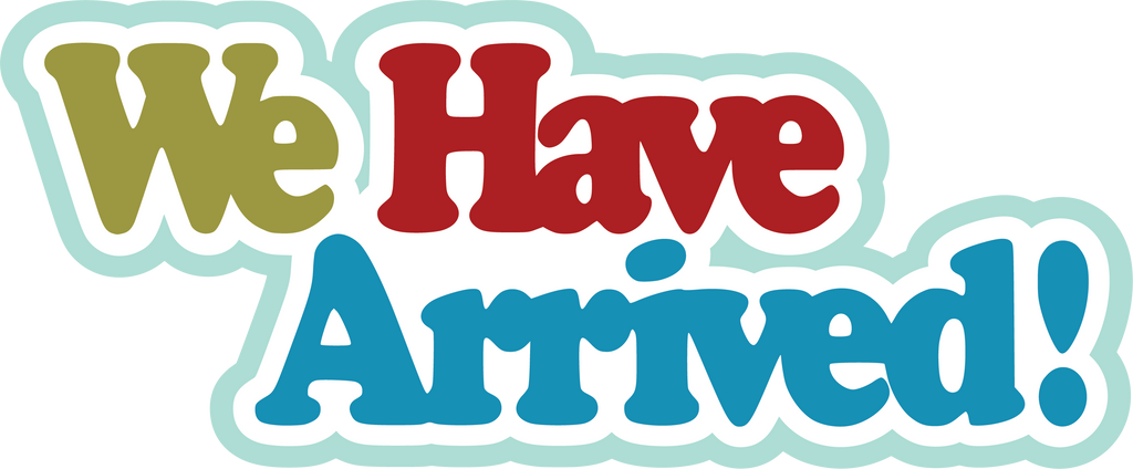 We Have Arrived! - Scrapbook Page Title Sticker – Autumn's Crafty Corner