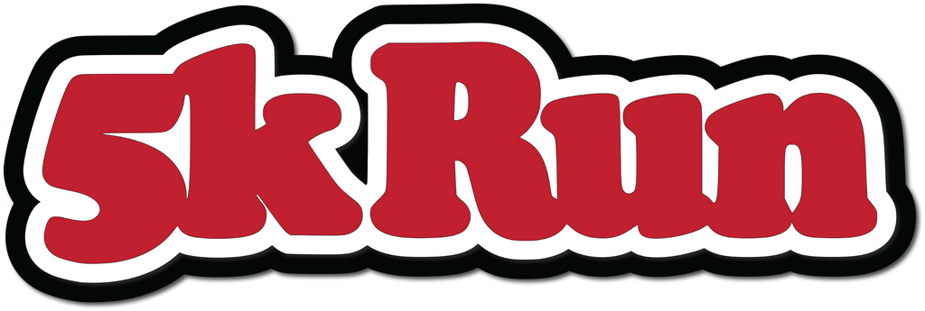 5K Run - Scrapbook Page Title Sticker – Autumn's Crafty Corner