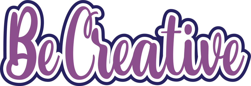 Be Creative - Scrapbook Page Title Sticker – Autumn's Crafty Corner