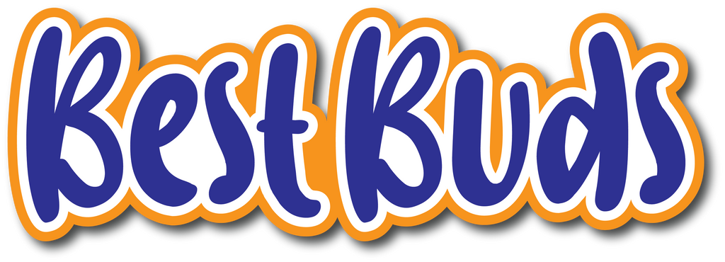 Best Buds - Scrapbook Page Title Sticker – Autumn's Crafty Corner