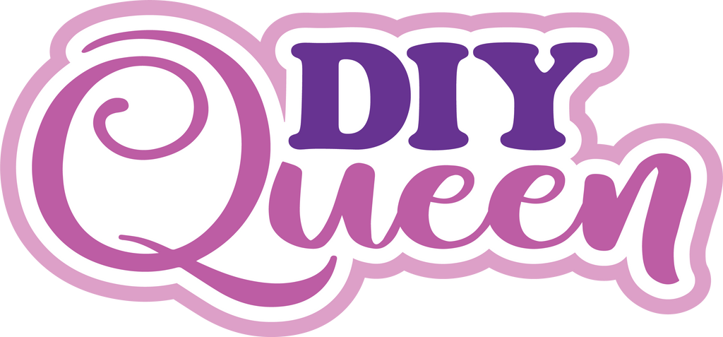 DIY Queen - Scrapbook Page Title Sticker – Autumn's Crafty Corner