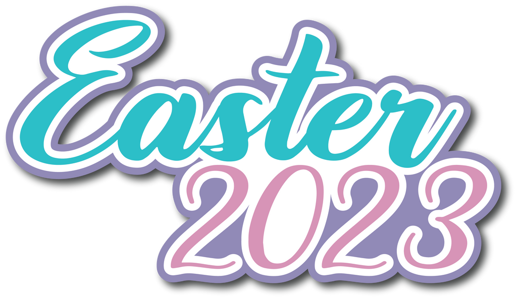 Easter 2023 - Scrapbook Page Title Sticker – Autumn's Crafty Corner